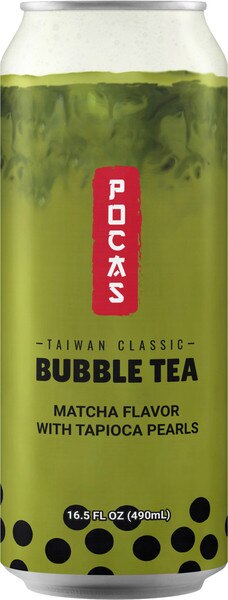 BUBBLE TEA - MATCHA FLAVOR (POCAS)