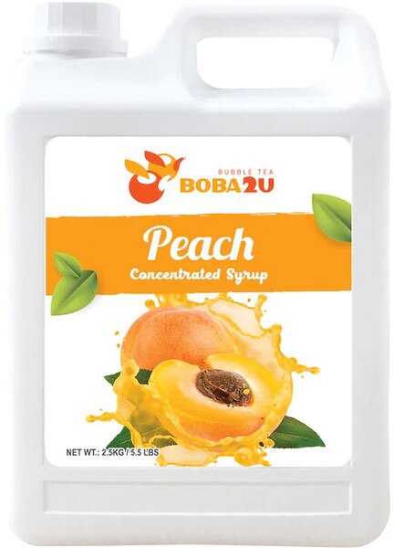 CONCENTRATED SYRUP - PEACH (BOBA2U)