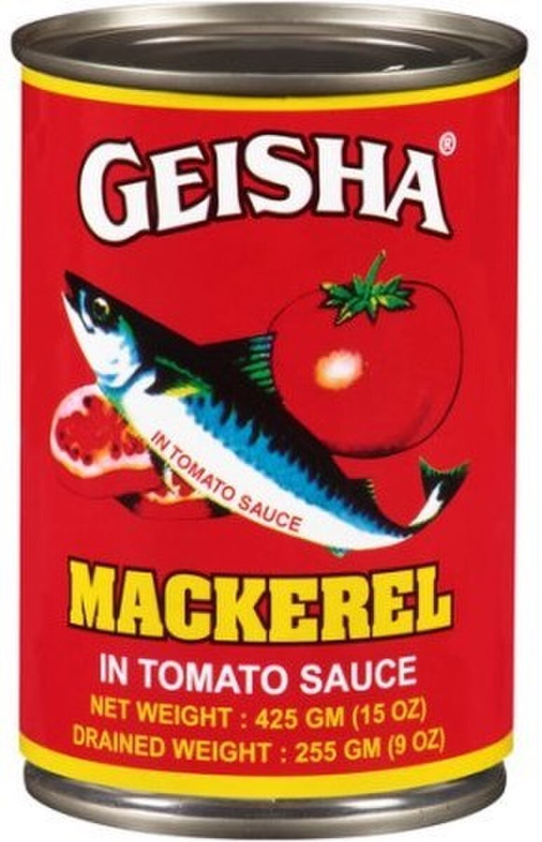 MACKEREL IN TOMATO SAUCE (RED)