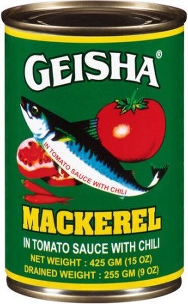 MACKEREL IN TOMATO SAUCE W/CHILI (GREEN)