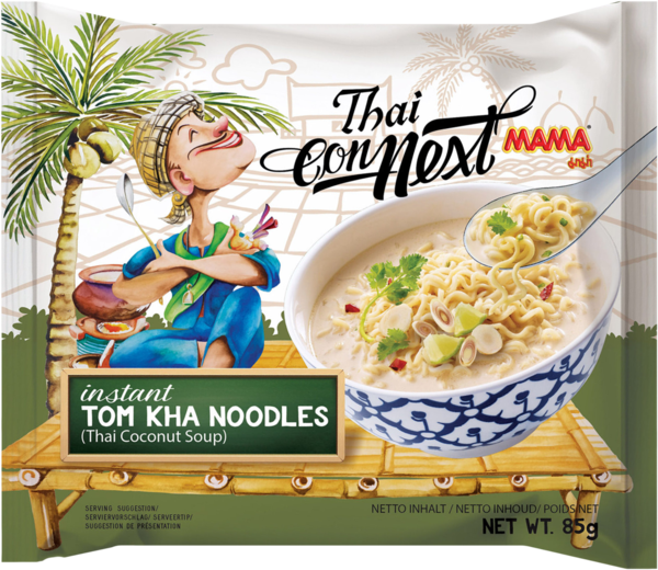 INSTANT TOM KHA NOODLE - THAI COCONUT SOUP (MAMA THAI CONNEXT)