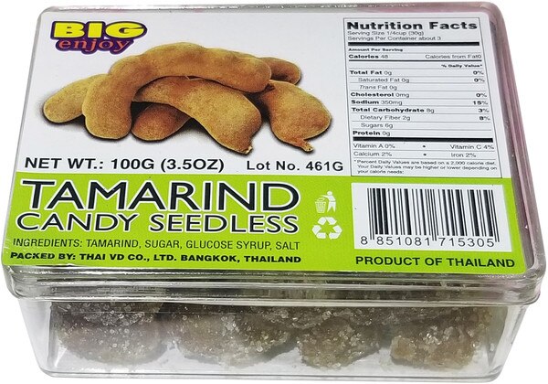 TAMARIND CANDY (THAI FRUIT CANDY)