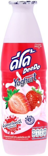 YOGURT DRINK - STRAWBERRY FLAVOR (DEEDO)