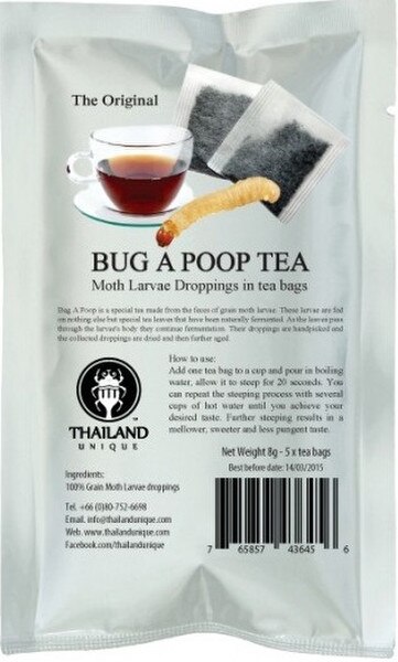 WORM POO TEA (BUGAPOOP TEA)