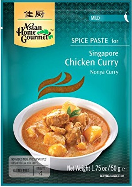 SINGAPORE CHICKEN CURRY (NONYA)