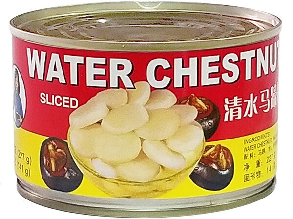 WATER CHESTNUTS - SLICED (TASTY JOY)