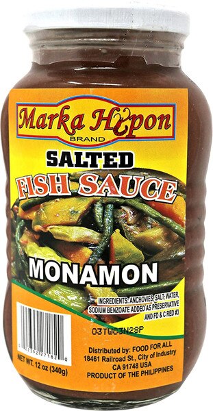 FISH SAUCE SALTED MONAMON