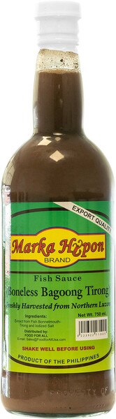 FISH SAUCE BONELESS BAGOONG TIRONG