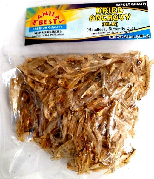 HEADLESS DRIED ANCHOVY (DILIS) BUTTERFLY CUT
