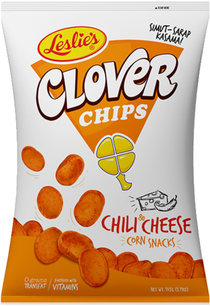 CLOVER CHIPS - CHILI & CHEESE (LESLIE'S)