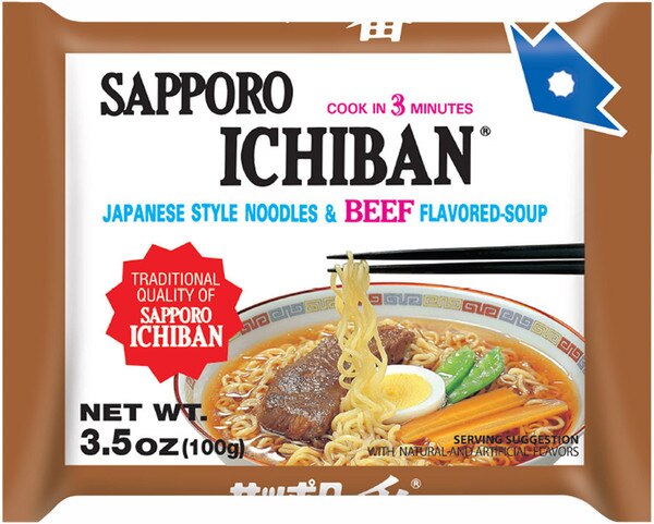 INSTANT NOODLE - BEEF (SAPPORO ICHIBAN)