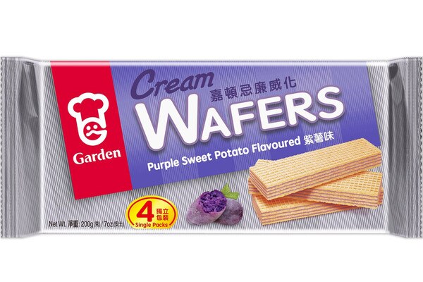 WAFER BISCUIT - PURPLE SWEET POTATO [UBE] (GARDEN)