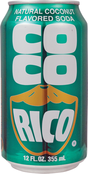 SODA DRINK - COCONUT FLAVOR (GREEN) (COCO RICO)