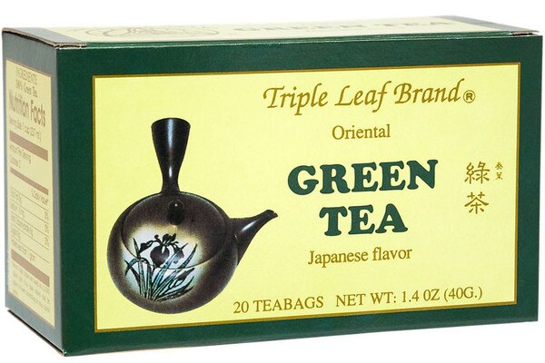 TEA GREEN TEA TRIPLE LEAF ORIENTAL JAPANESE FLAVOR