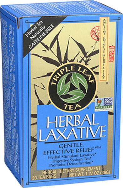 TEA HERBAL LAXATIVE TRIPLE LEAF