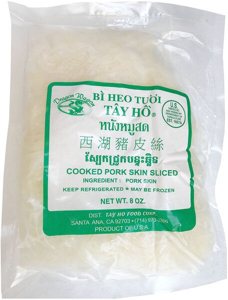 COOKED PORK SKIN SLICES