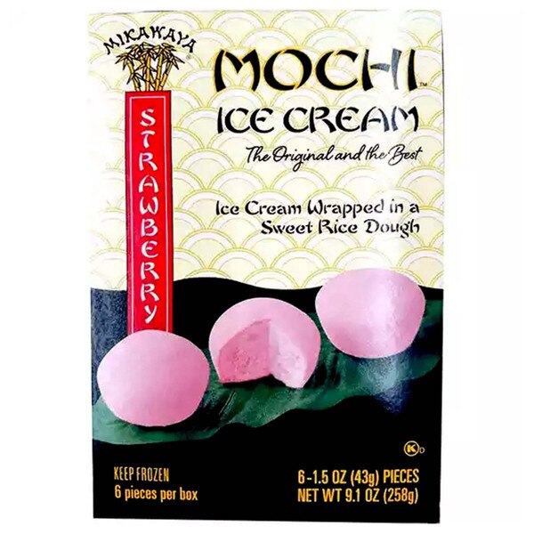 MOCHI ICE CREAM - STRAWBERRY (MIKAWAYA)