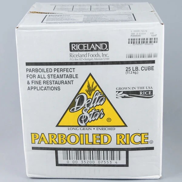 PARBOILED RICE DELTA STAR