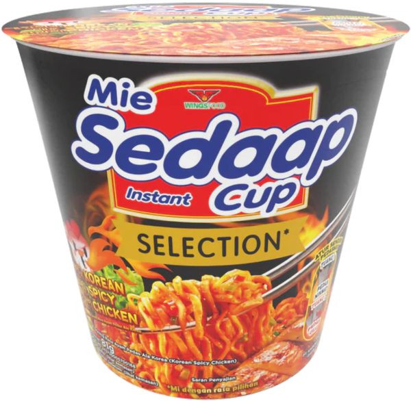 INSTANT NOODLE - KOREAN SPICY CHICKEN (MIE SEDAAP)