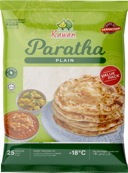 ROTI PARATHA - PLAIN (VALUE PACK) (KAWAN)