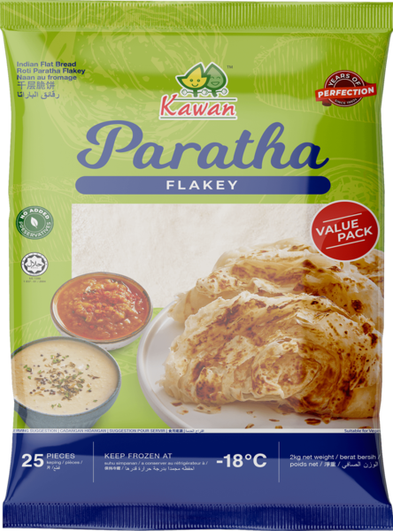 ROTI PARATHA - FLAKEY (VALUE PACK) (KAWAN)