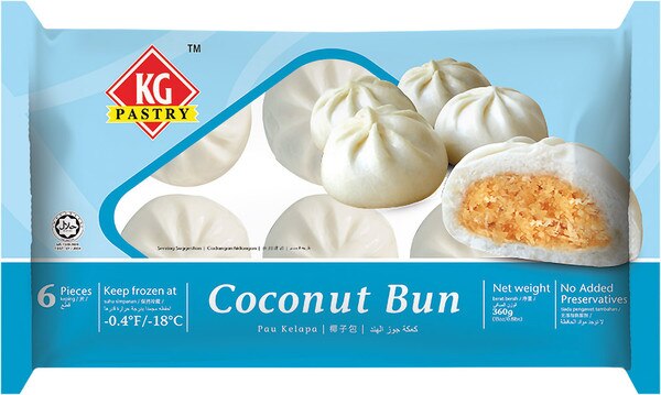 FROZEN BUN - COCONUT FILLING (KAWAN KG PASTRY)