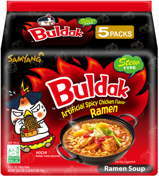 BULDAK SPICY CHICKEN NOODLE - STEW TYPE (SAMYANG)