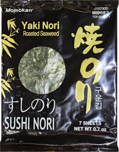 SEAWEED ROASTED SUSHI YAKI NORI