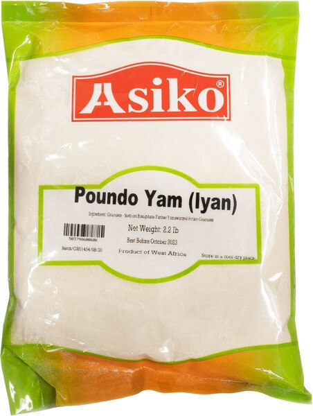 POUNDED YAM