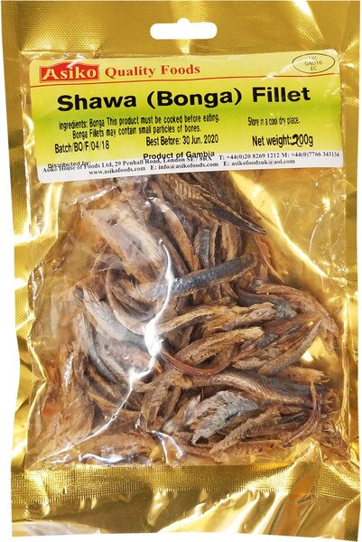 SHAWA (BONGA) FISH FILLET (ASIKO)