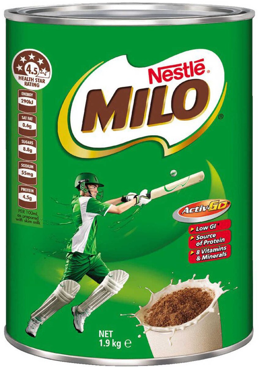 MILO CHOCOLATE MALT DRINK MIX - MALAYSIA (NESTLE)