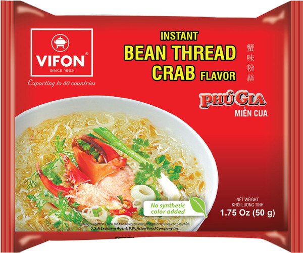 INSTANT BEAN THREAD - CRAB FLAVOR (VIFON)