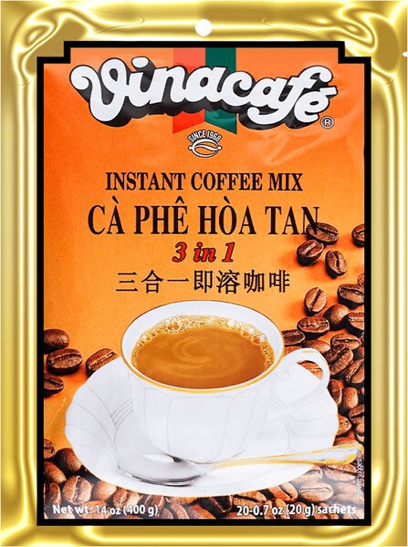 INSTANT COFFEE MIX - 3 IN 1 (VINACAFE)