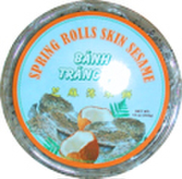 RICE PAPER W/BLACK SESAME SEED